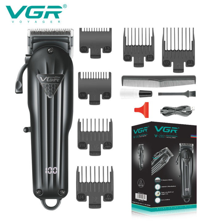 VGR V-282 Adjustable Hair Cut Trimmer Machine Professional Electric ...