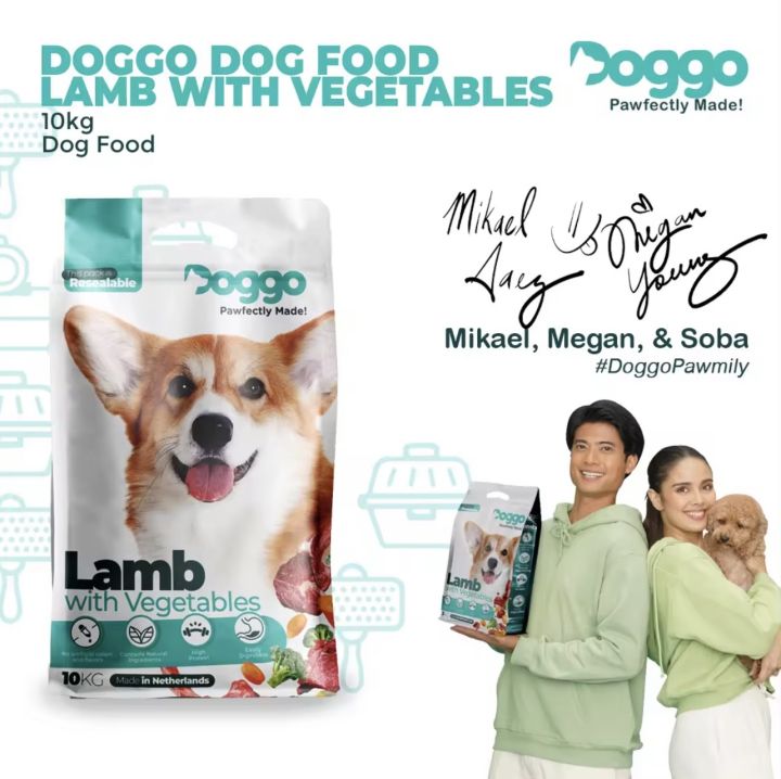 Doggo Lamb with Vegetables Dry Dog Food 10kg | Lazada PH