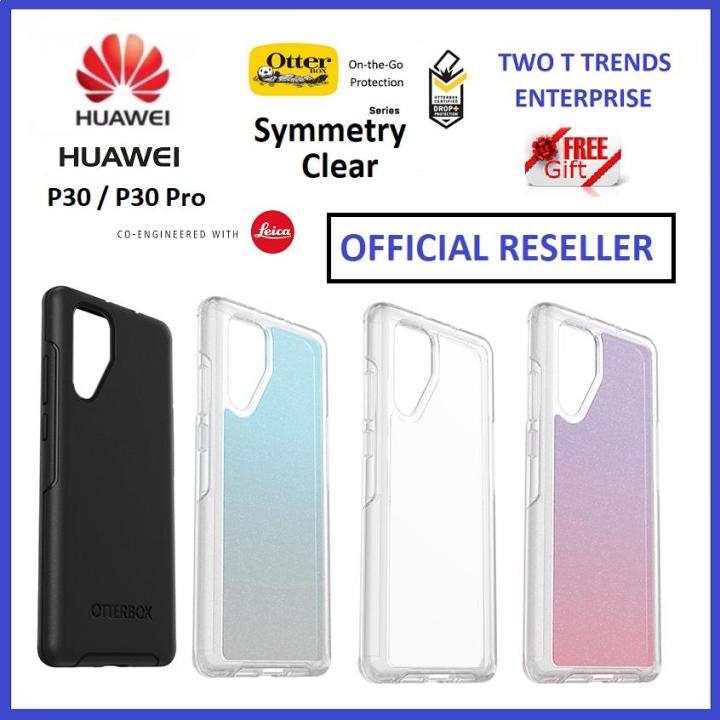 Huawei P30 OtterBox Symmetry Series Clear Case Bumper Cover 1 Year ...