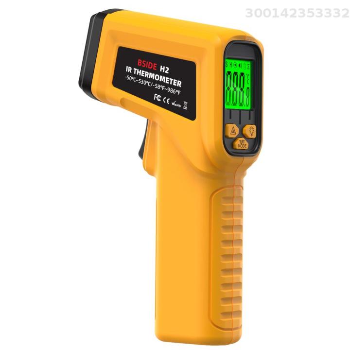 -50~530℃ Handheld Infrared Thermometer 12:1 Target Positioning ...