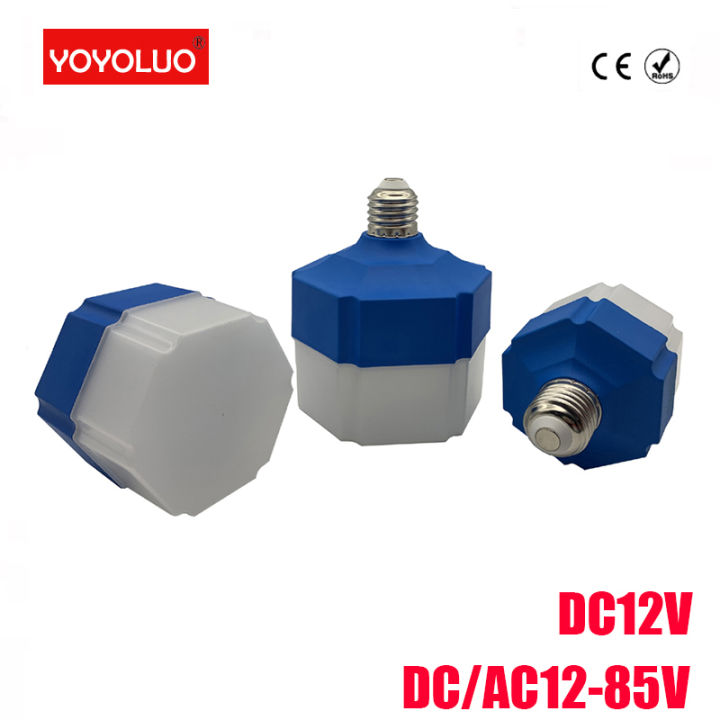 LED Bulb Lights DC 12V 24V 36Vsmd 2835chip lampada E27 lamp 6W 9W 12W ...