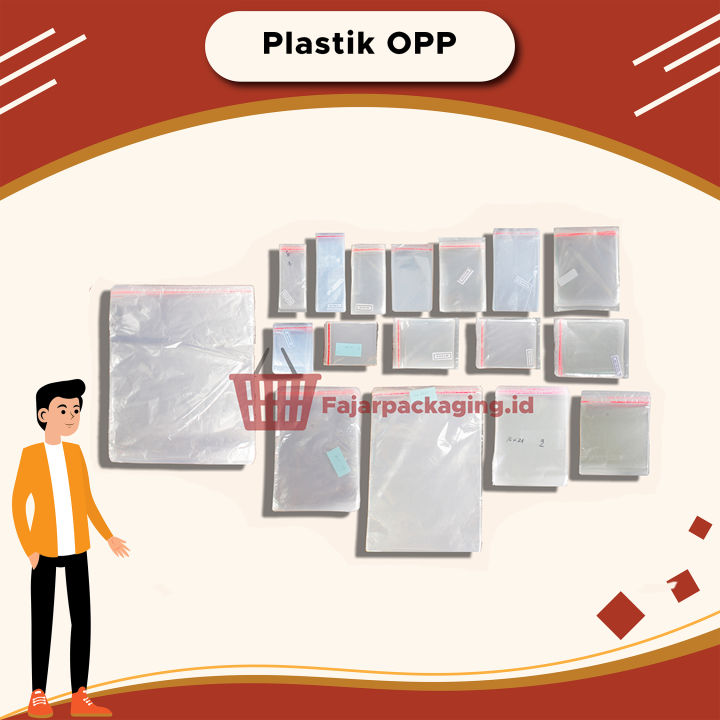 Plastik OPP 12x12 cm | Plastik Kerupuk | Plastik Bening | Plastik Lem ...