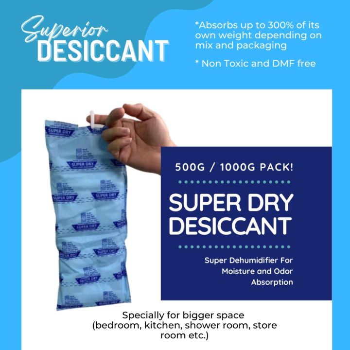 ♖SUPER DRY Desiccant -Super Dehumidifier For Moisture and Odor ...