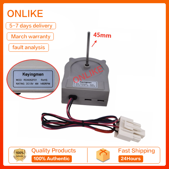 NEW Haier refrigerator double door fan motor MOD.RDA052F01 DC13V ...