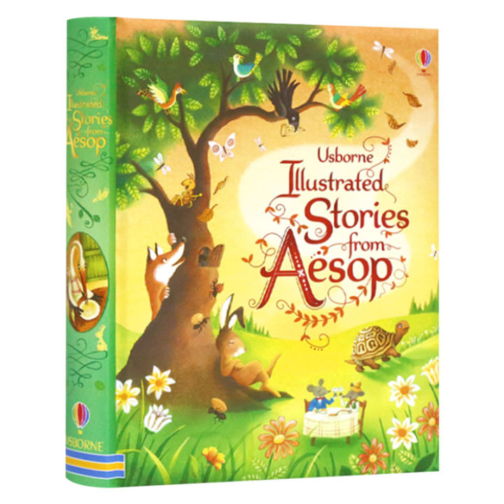 Aesop's Fables illustrated stories collection English original Usborne ...