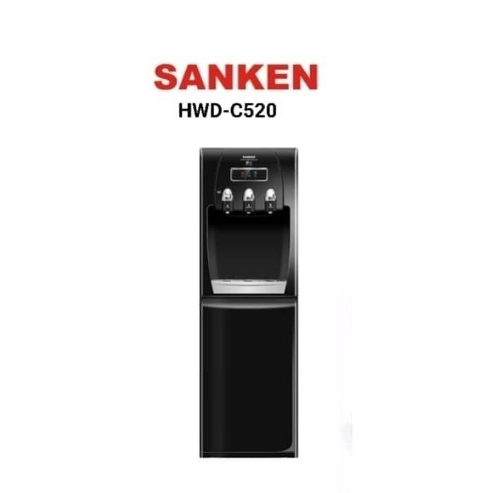 Sanken Dispenser Galon Bawah 3 Kran HWDC-520 IC HWDC520 IC HWDC 520 IC ...