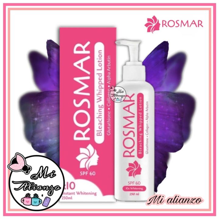 Rosmar Bleaching Whipped Lotion SPF 60 250ml - Rosmar Lotion | Lazada PH
