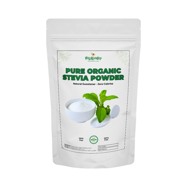 Pure Organic Stevia Powder (Fine) – Natural Sweetener, Zero Calories ...