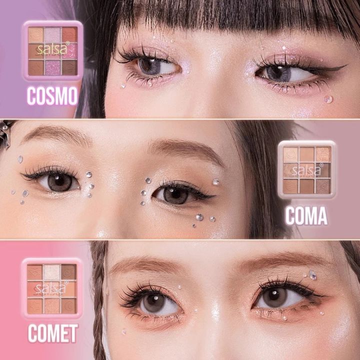 SALSA Galaxy Eyeshadow – Palette Eyeshadow | Make Up Douyin Korea ...