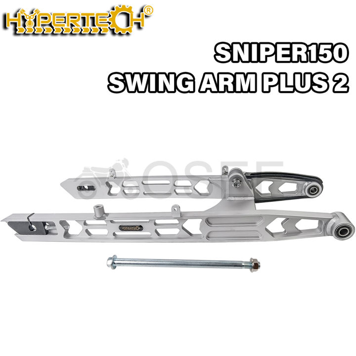 Hypertech CNC Swing Arm Plus 2 Inch Sniper150 Sniper155 MX135 CNC Swing ...
