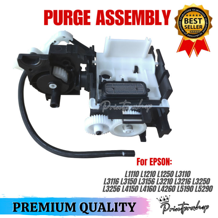 Purge Assembly for Epson L1110 L1116 L3110 L3116 L3150 L3156 L5190 ...