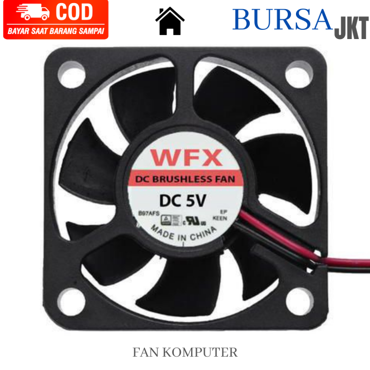 FAN DC 12V 6015 2 PIN MINI UNTUK KOMPUTER PC PRINTER | Lazada Indonesia