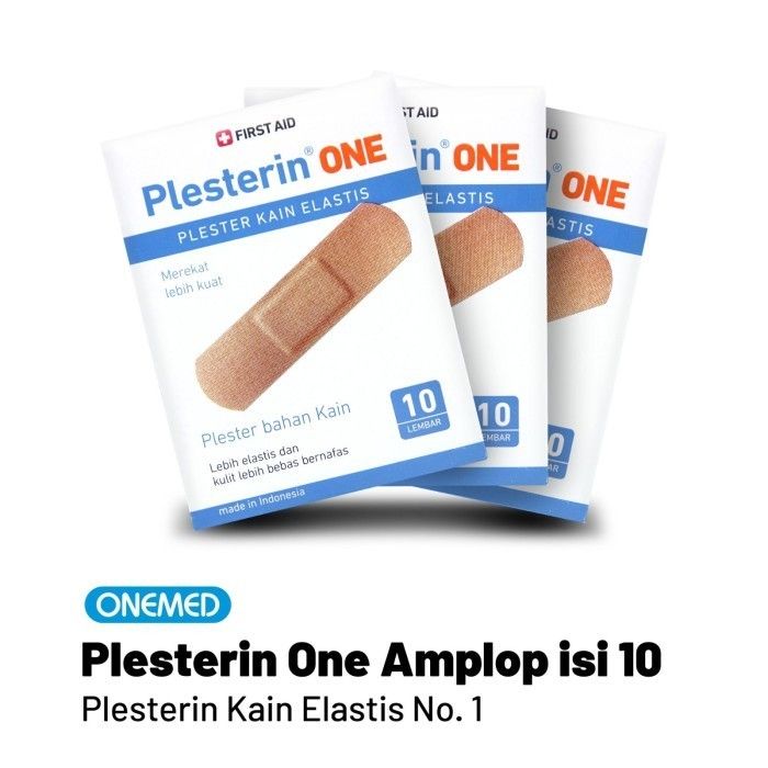 Plesterin Onemed Plester Kain Isi 10 Lembar | Lazada Indonesia