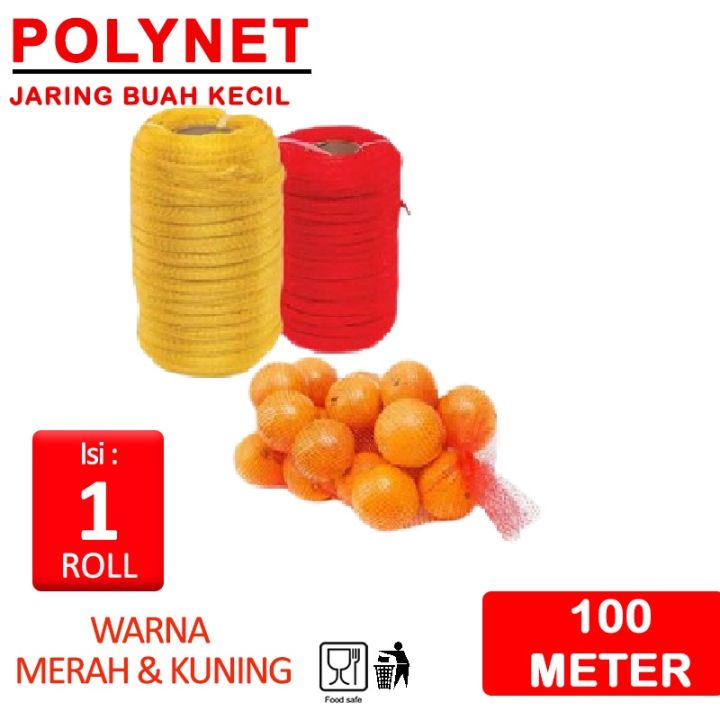 POLYNET ROLL 100 METER | JARING BUAH UKURAN KECIL | Lazada Indonesia