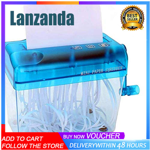 Hand Paper Shredder Mini Cutting Machine Portable Manual A6 Paper ...