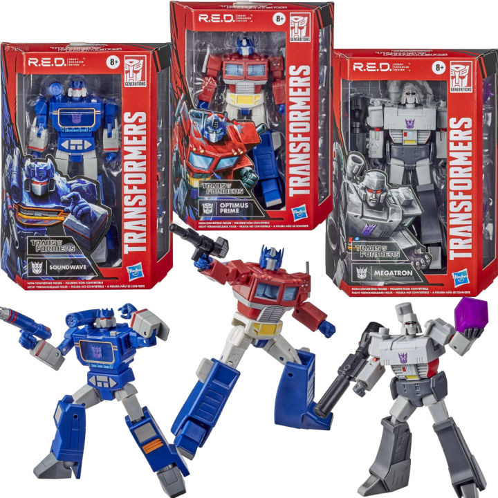 Original Transformers R.E.D. Robot Enhanced Design G1 Optimus Prime ...