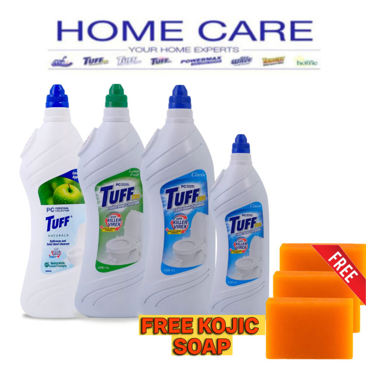 TUFF TBC TOILET CLEANER WITH FREE KOJIC SOAP | Lazada PH