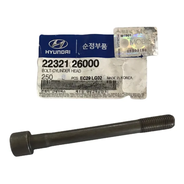 [ORIGINAL] 2232126000 CYLINDER HEAD BOLT HYUNDAI ELANTRA 2000-2006 ...