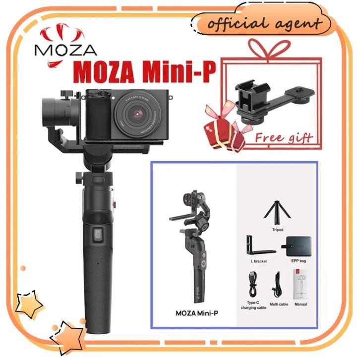 【Sheba Marketing】 Moza Mini P 3-Axis Handheld Gimbal Stabilizer For Smartphones/action Cameras ...