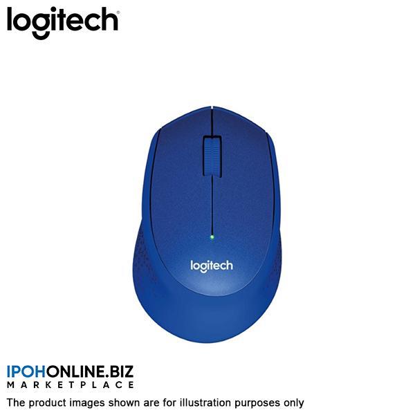 Logitech M331 Silent Plus Wireless Mouse - Blue | Lazada