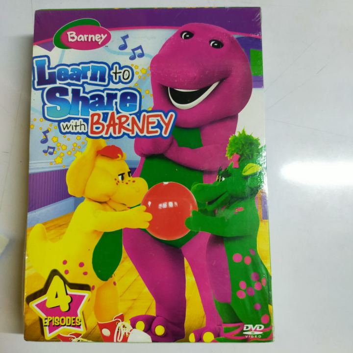 Barney Learn To Share DVD BOXSET | Lazada PH