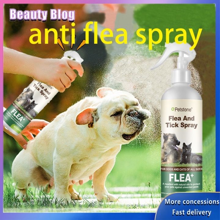 500ML Dog Anti Tick Flea Spray Garapata Spray Herbal Lice Gamot Sa ...
