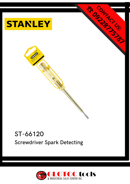 STANLEY Screwdriver Spark Detecting ST-66120 | Lazada PH