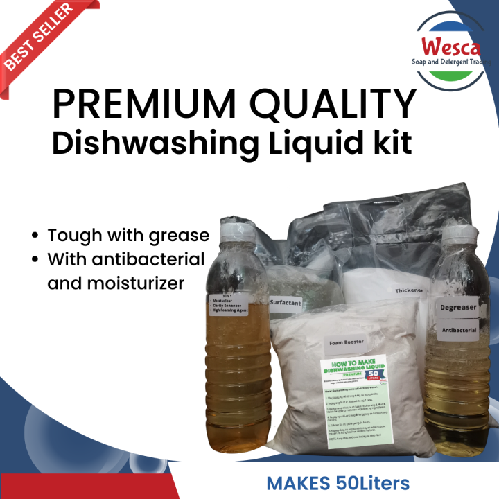 PREMIUM DISHWASHING LIQUID KIT 50 LITERS YIELD | Lazada PH