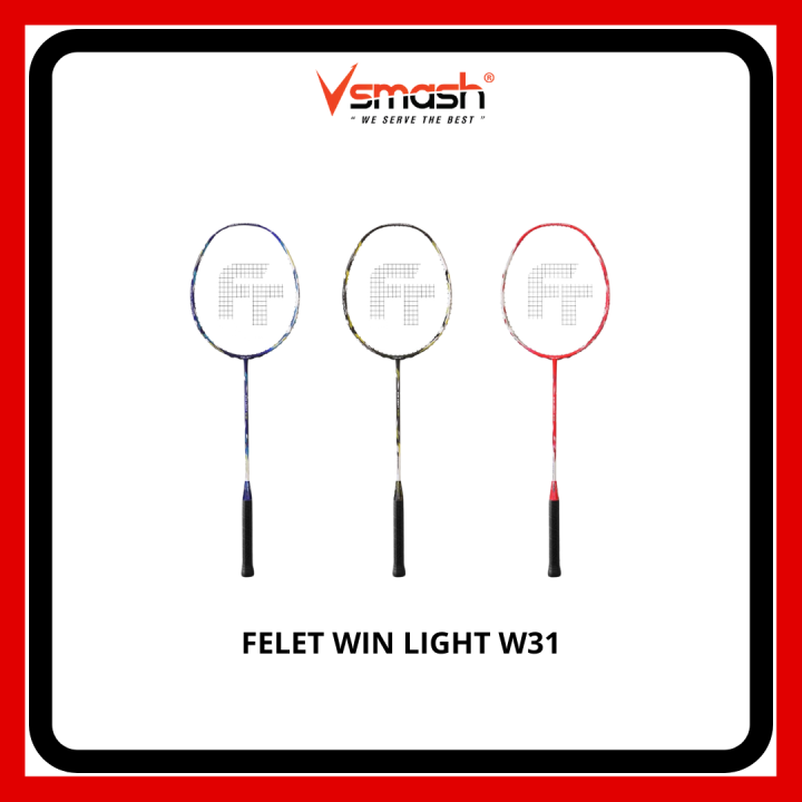 Felet Win Light W31 [Unstrung] [Free String & Grip] | Lazada