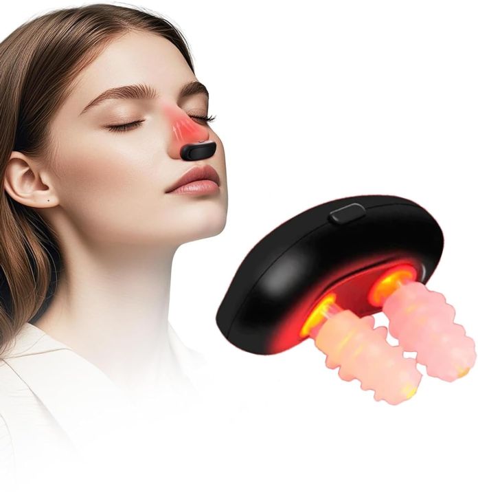 RespiRelief Red Light Nasal Therapy Device - Portable Infrared Relief ...