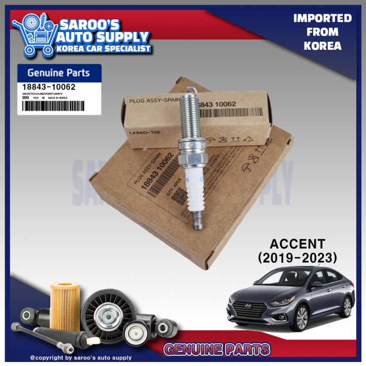 [Genuine] Spark Plug For Hyundai Accent (19-23) , Original Parts ...