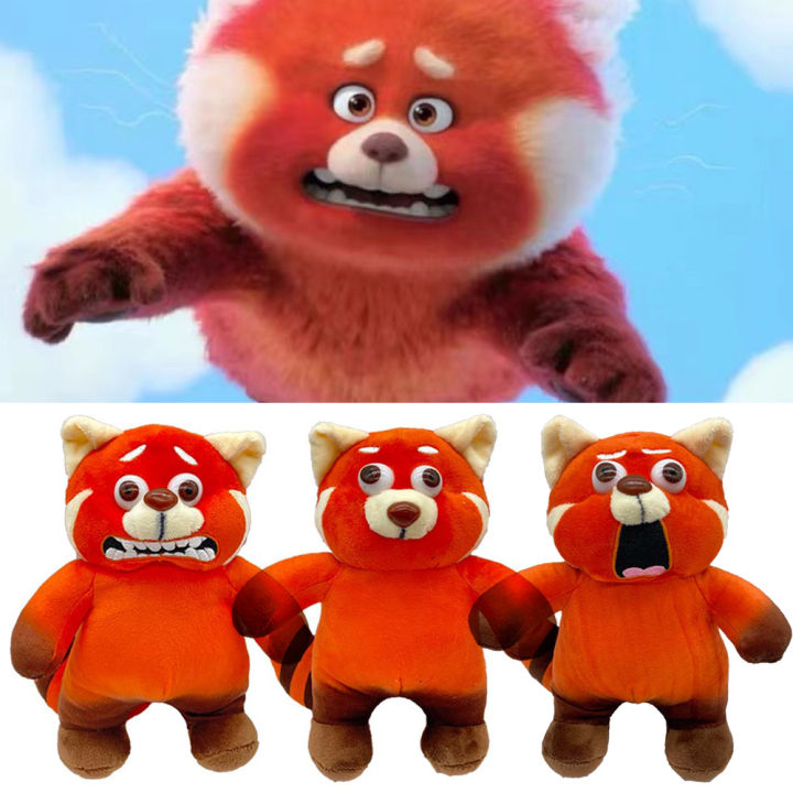 Plush Toy Turning Red Toys Kawaii Bear Plushies Red Panda Anime ...