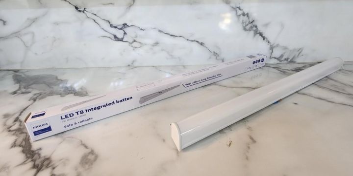PHILIPS ชุดรางไฟสำเร็จรูป LED 8W 600mm Coolwhite รุ่น PH-BN016/9/40 ...