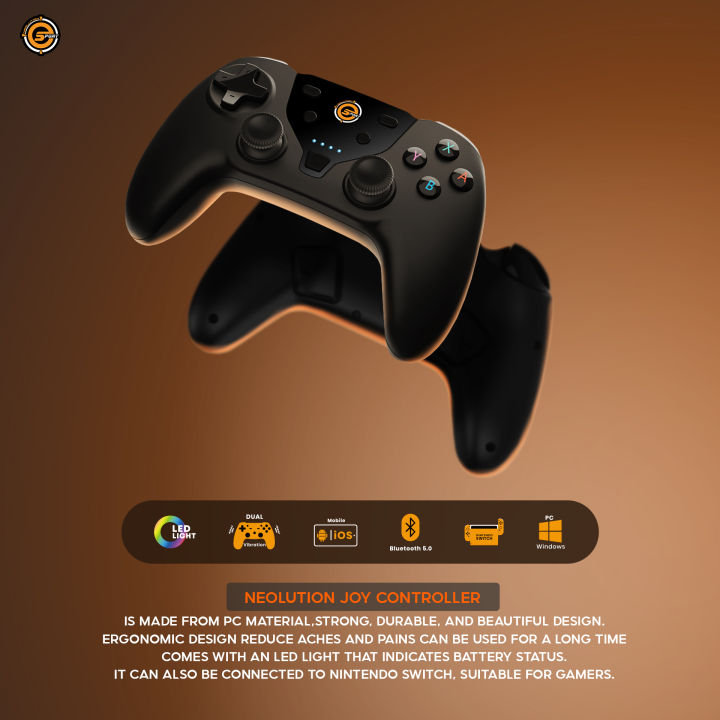 Neolution E-Sport Gaming Controller Laser Joy Games จอย คอนโทรลเลอร์ 3 ...