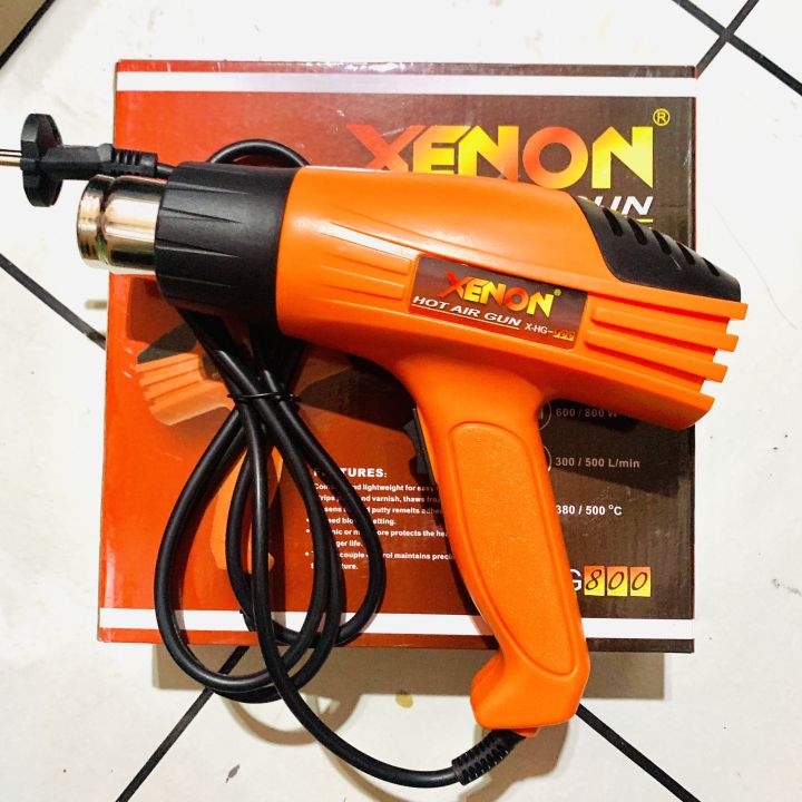 Hot Air Gun Xenon / Mollar Alat Mesin Pemanas Listrik Pemanas Plastik ...