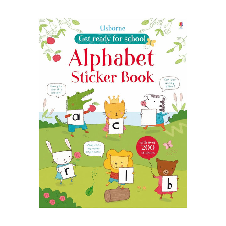 Usborne Original Children Popular Books Get ready for school alphabet ...