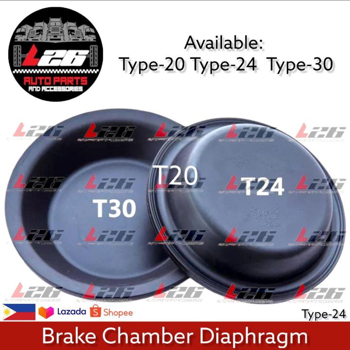 BRAKE CHAMBER DIAPHRAGM Type-20 Type-24 Type-30 | Lazada PH