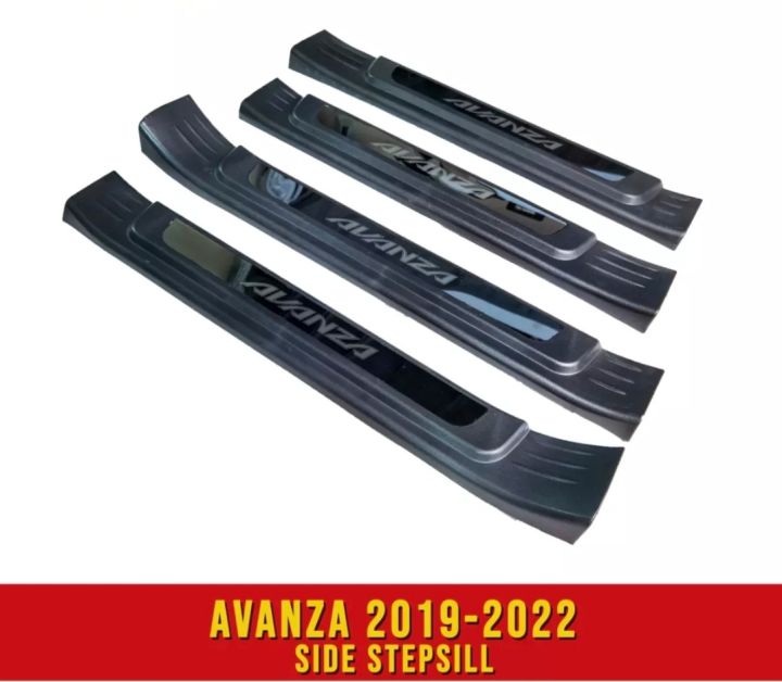 Door Side Stepsill for Toyota Avanza 2019 to 2021 | Lazada PH