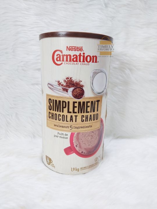Carnation Simply 5 Hot Chocolate 1.9 kg | Lazada PH