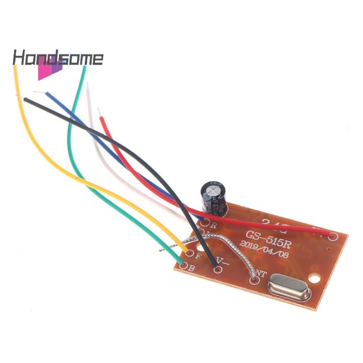 Handsome- 2.4G 4CH RC Remote Control 27MHz Circuit PCB Transmitter ...