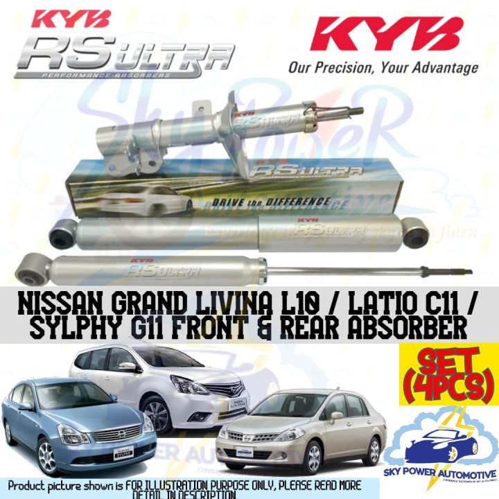 NISSAN LIVINA L10/LATIO C11/SYLPHY G11 KAYABA (KYB) RS-ULTRA HEAVY DUTY ...