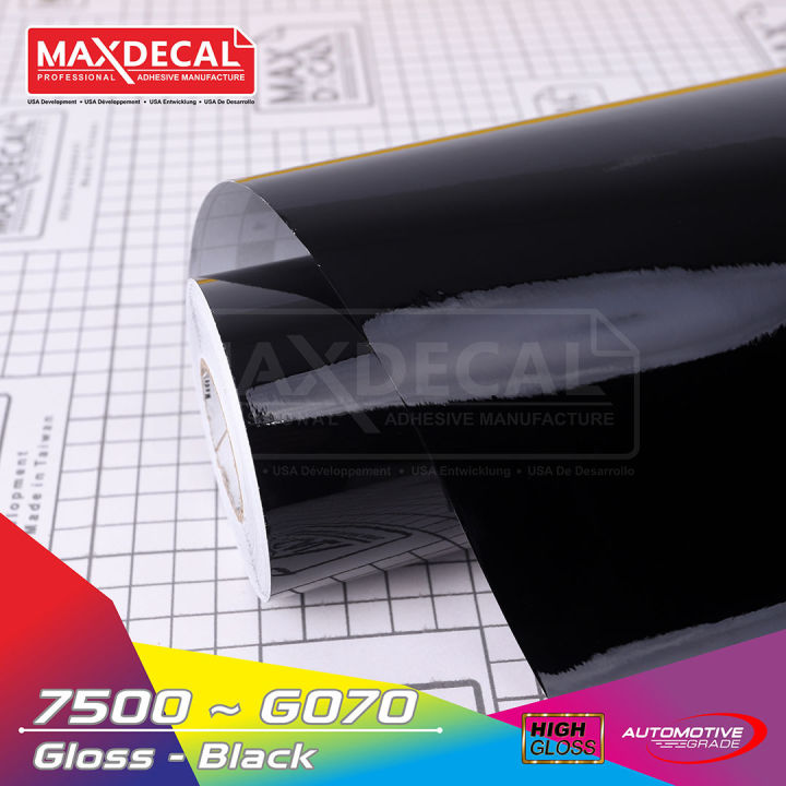 Skotlet Hitam Doff Glossy Scotlet Black Dop Gloss Stiker Matte Metalik ...