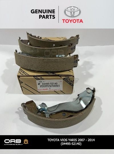 Toyota Vios , Yaris ( 2007 - 2014 ) Brake Shoe - 04495-52140 (100% ...
