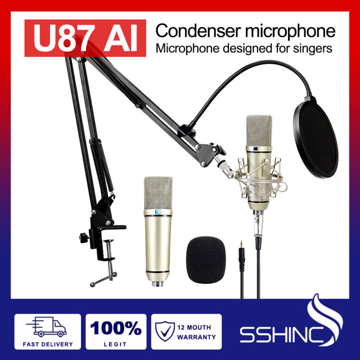 【SSHINC】26mm large diaphragm u87 Microphone Newman live recording ...
