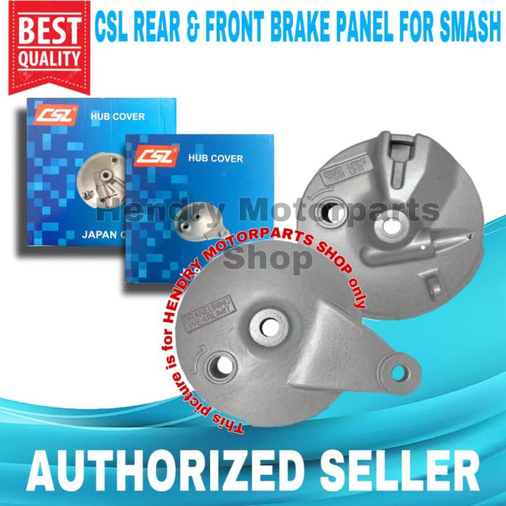 CSL Rear And Front Brake Panel Hub Cover For SUZUKI SMASH Motorcycle ...