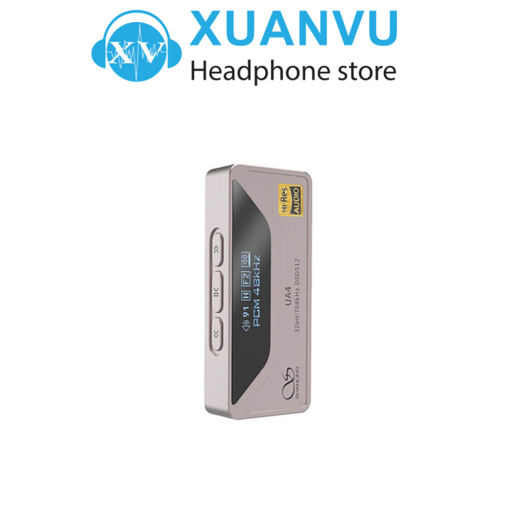 Thiết bị giải mã âm thanh DAC/AMP Shanling UA4, Chip DAC: ES9069Q của ESS Technology, Bộ khuếch ...