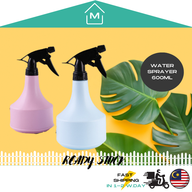 [600ml] Multi-Purpose Candy Color Water Sprayer Garden Home Bottle ...