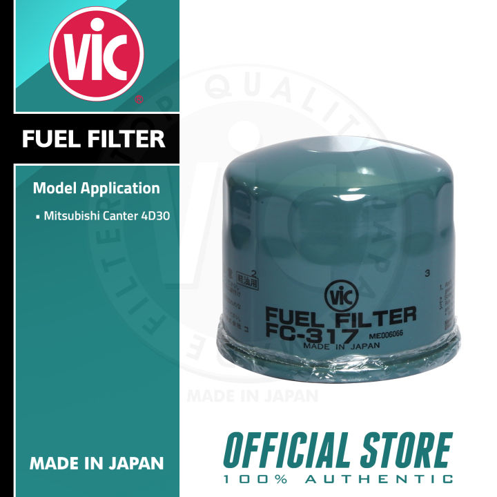 RoadFit VIC Fuel Filter FC-317 for Mitsubishi Canter 4D30 | Lazada PH