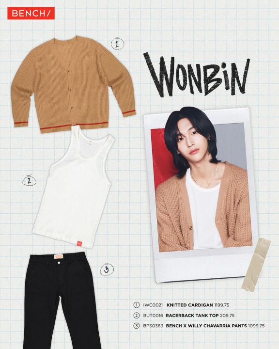 BENCH- BPS0369 Bench x Riize Men's Cropped Pants | Lazada PH