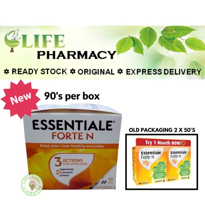 Essentiale Forte N 300MG 90's (Liver supplement) | Lazada